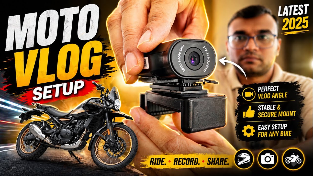 Ultimate Guide for Moto Vlogger | Moto Vlogging Gears | Motorcycle ...