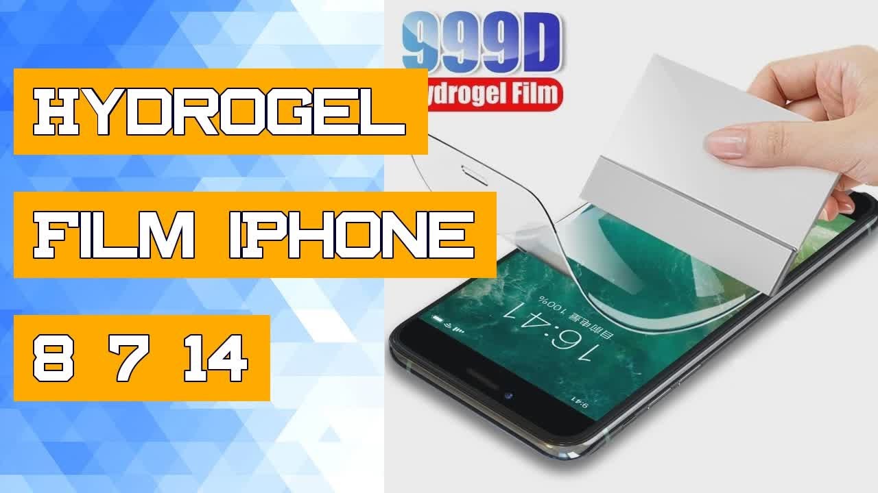 Hydrogel Film iPhone 8 7 14 Plus Screen Protector iPhone 7 8 6 6s Plus ...