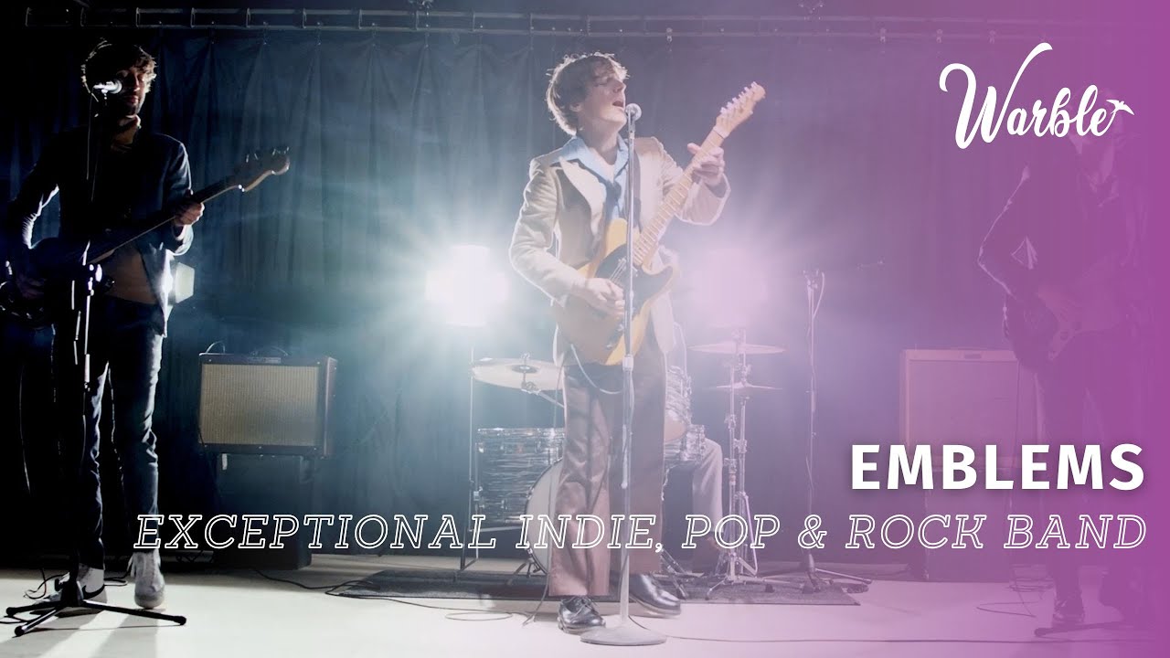 Emblems // Outstanding Indie, Pop and Rock Band // Book Now at Warble ...