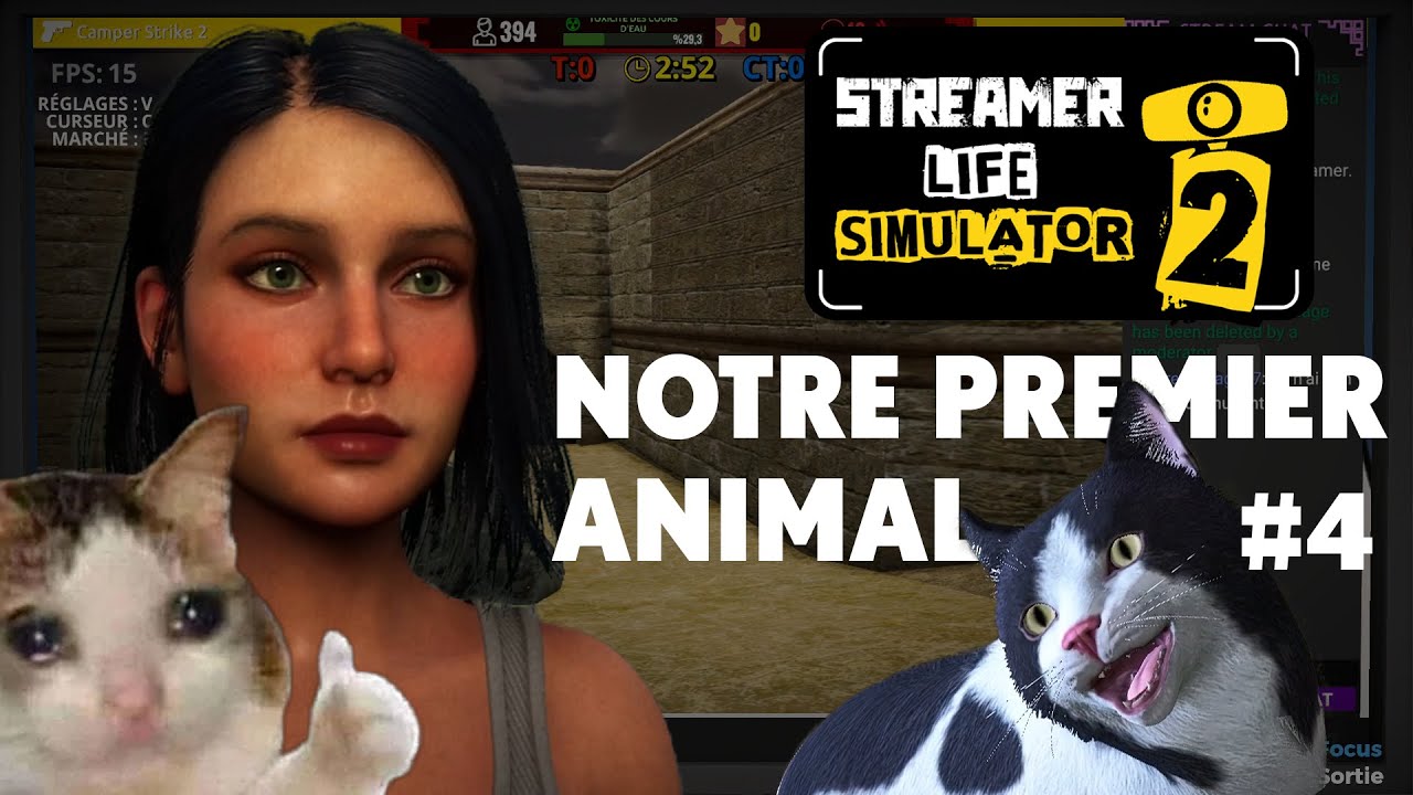 Streamer Life Simulator2 - On commence le GAMING ( Bienvenue Caticus ) - YouTube