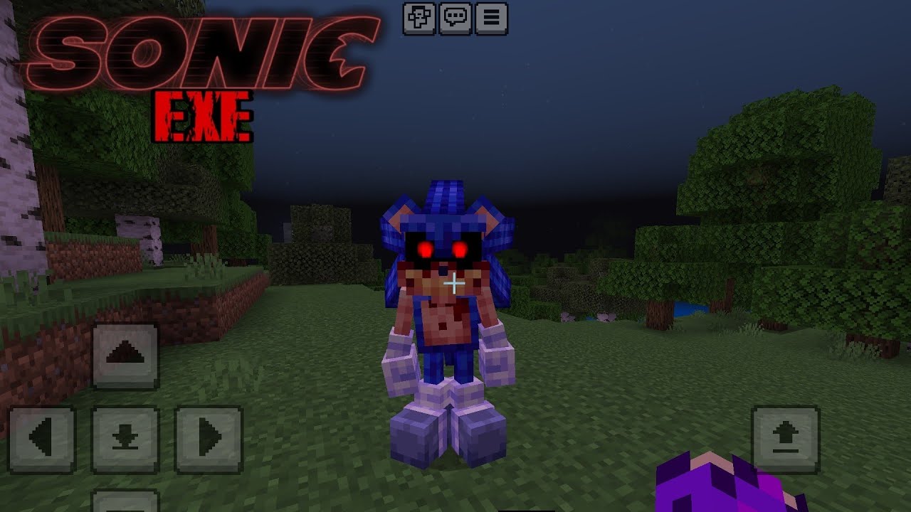 Sonic EXE Addon Minecraft PE - YouTube