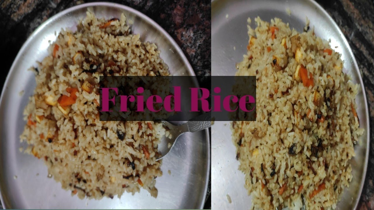 veg🥦🥕 Fried Rice/Quick lunchbox recipe| Vegetable fride rice recipe ...
