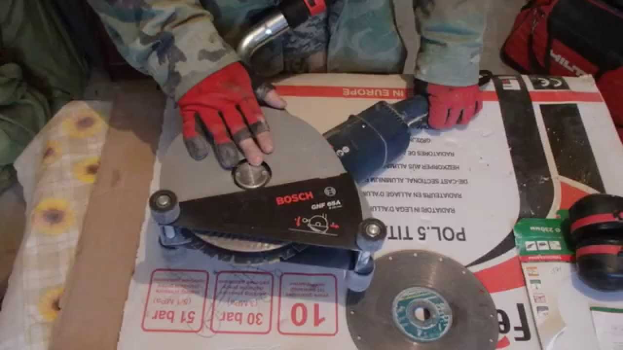 ОТЗЫВ ШТРОБОРЕЗ БОШ GNF 65 A Professional. - YouTube