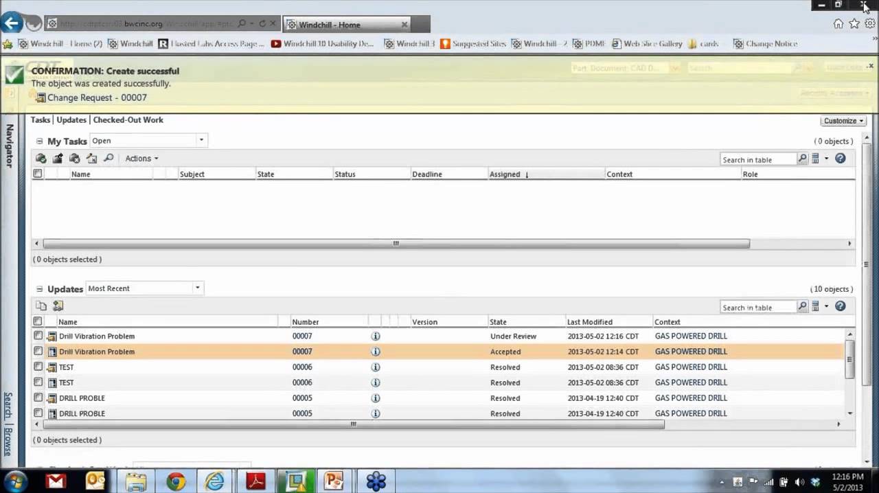 PTC Windchill PDMLink Change Process Webinar - YouTube