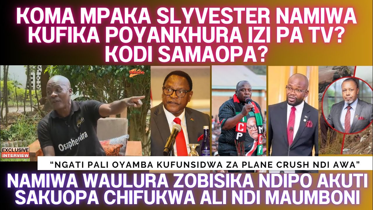 NAMIWA WAULURA ZINSISI ZODABWISA ZOMWE ANTHU SAMADZIWA ZA KAFUKUFUKU WA ...