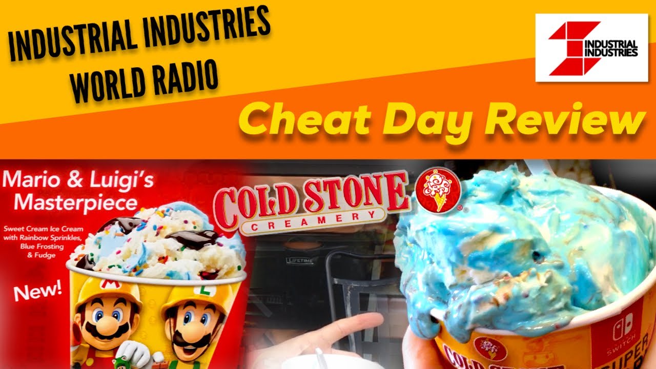 Cold Stone Creamery Mario and Luigi’s Masterpiece Sundae Review - YouTube