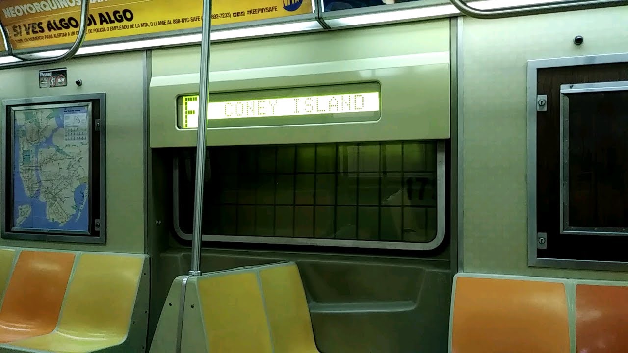 IND Queens Boulevard Line: R46 F Train Ride to 169th Street - YouTube
