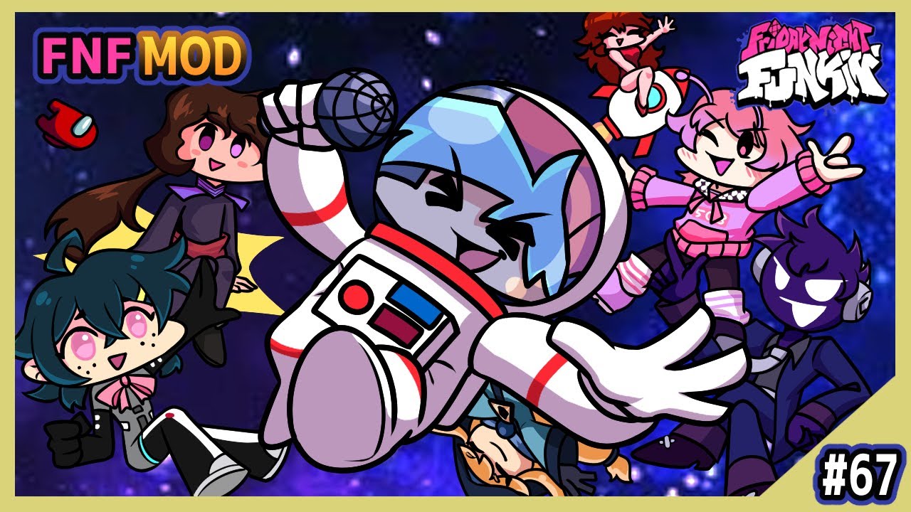 【FNF】スペース系MOD特集☆宇宙や銀河系の有名MODキャラたちとラップバトルします「Friday Night Funkin'」#67【新人 ...