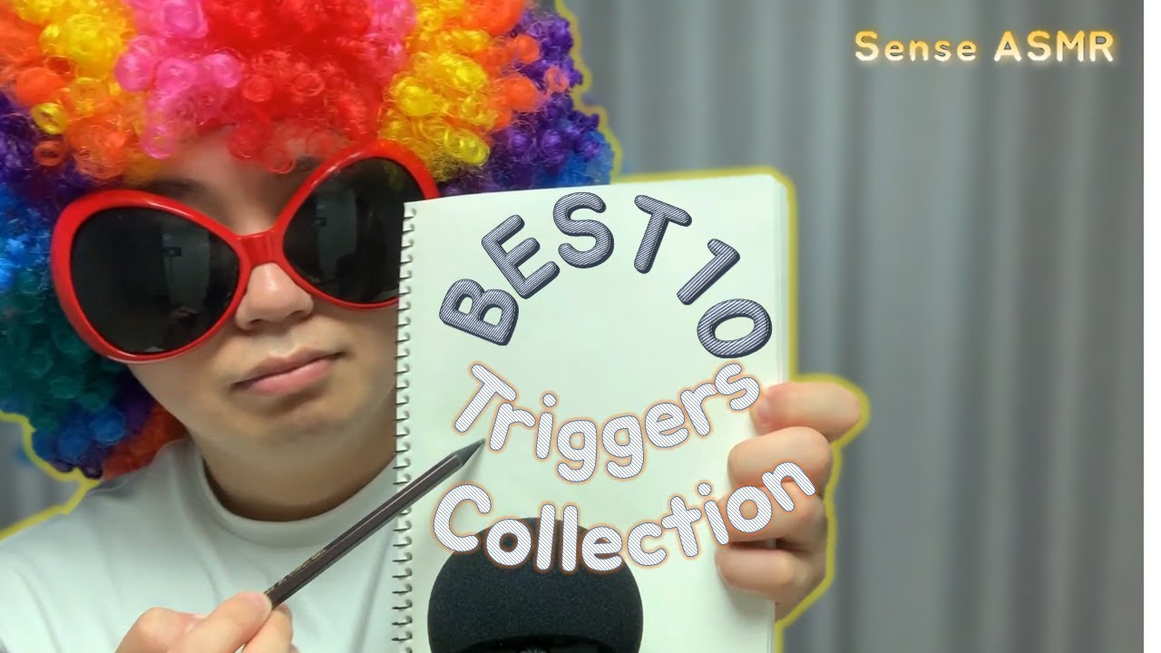ASMR 내가 선택한 듣기좋은 트리거 10가지 / My favorite best 10 triggers collection - YouTube