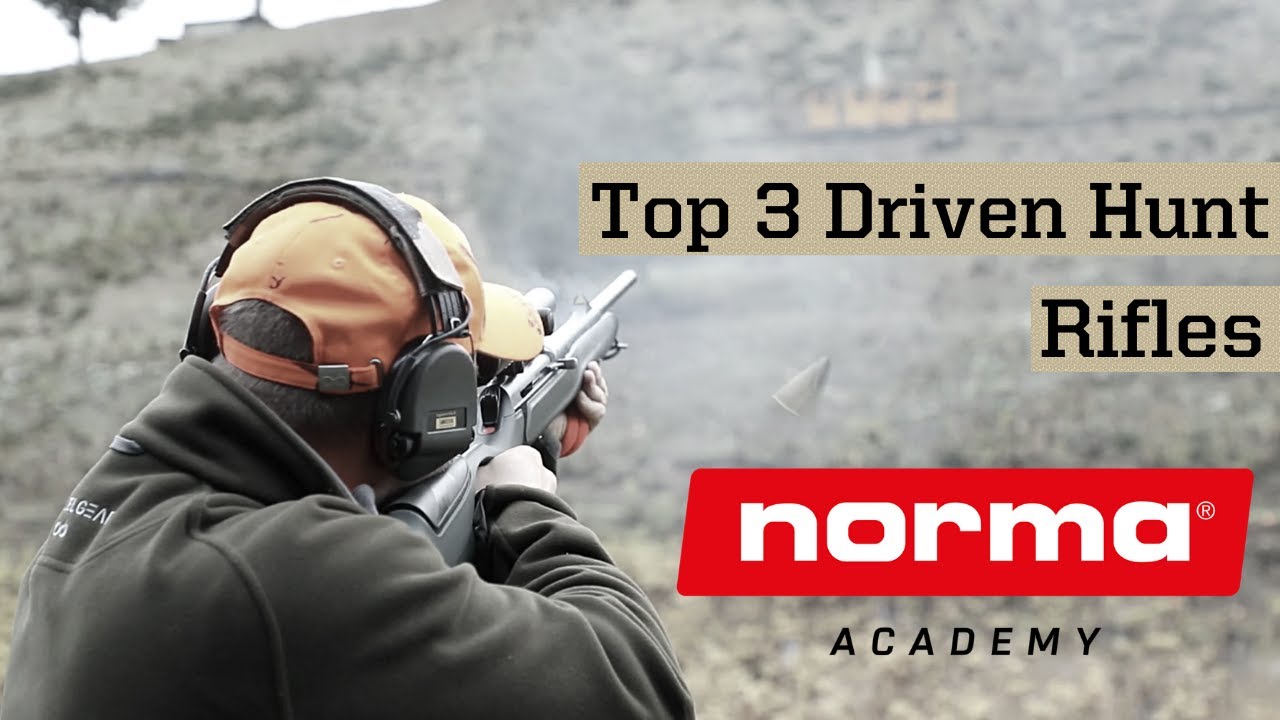 Top 3 Driven Hunt Rifles | Norma Academy - YouTube
