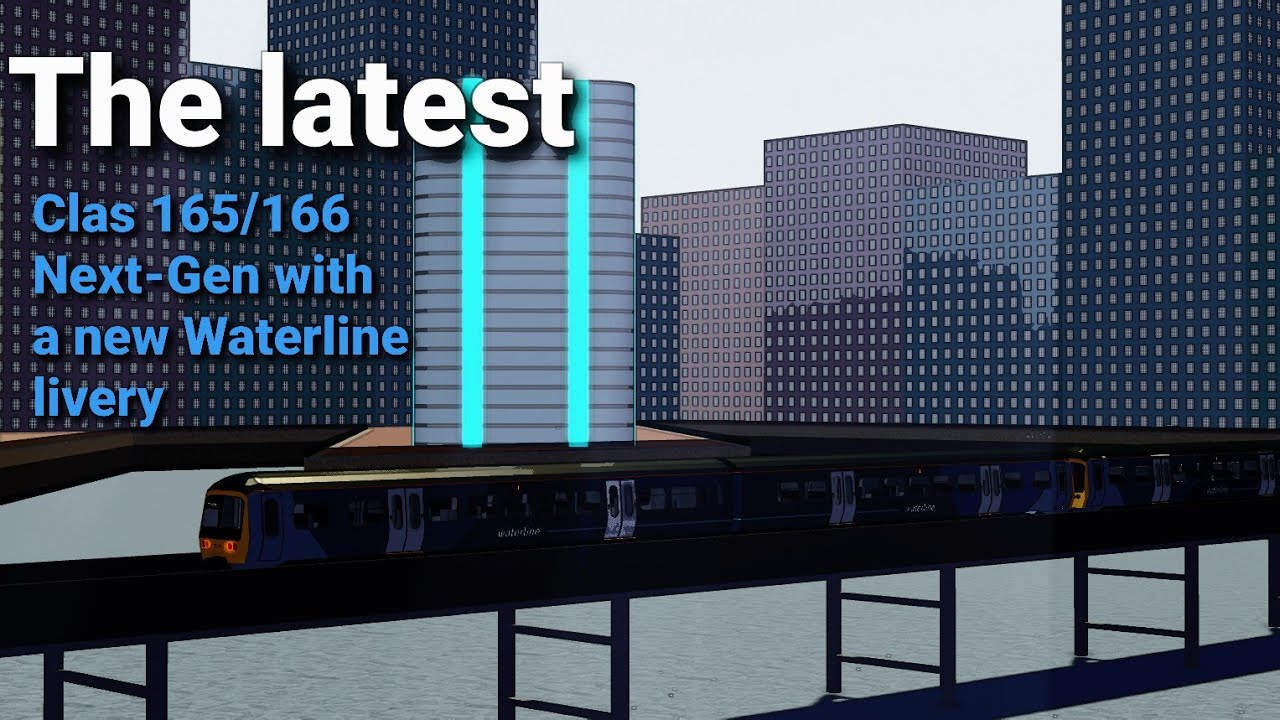 Class 165/166 Next-Gen Sneak Peek (SCR Roblox Stepford County Railway ...