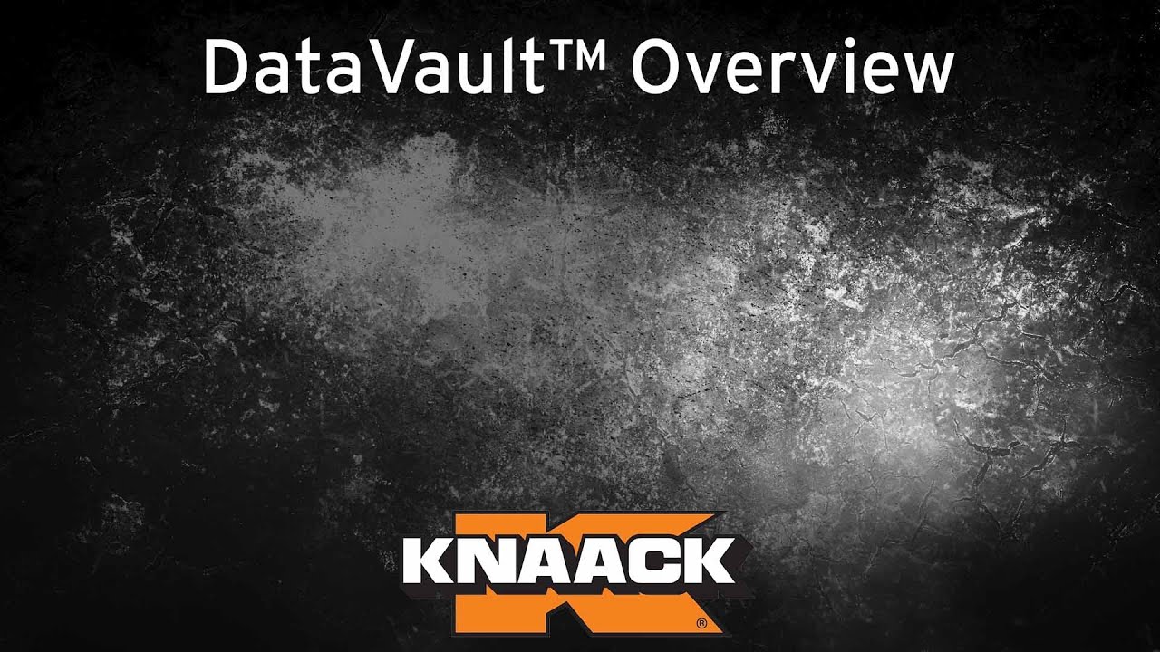 KNAACK® - DataVault™ Overview - YouTube