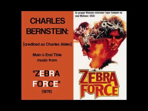 Charles Bernstein: Main & End Title music from "Zebra Force" - YouTube