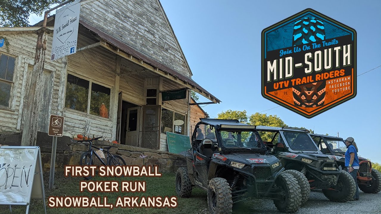 Snowball Poker Run (Snowball, Arkansas) September 26, 2020 - YouTube
