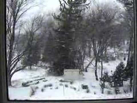 It's Snowing Sideways! - YouTube