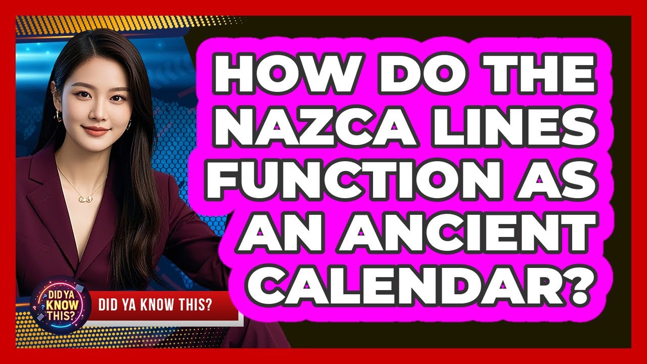 How Do The Nazca Lines Function As An Ancient Calendar? - Did Ya Know ...