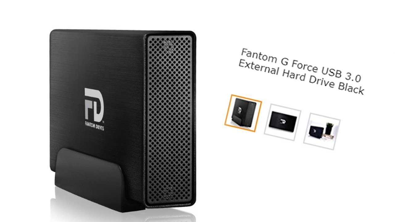 Fantom Drives 3TB 64MB Cache UNBOXING - YouTube