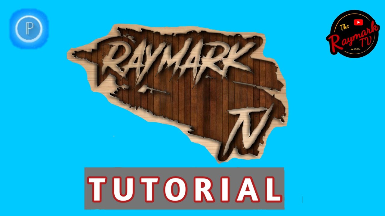 How to make and Edit 3D Logo in Pixellab || RAYMARK TV | - YouTube