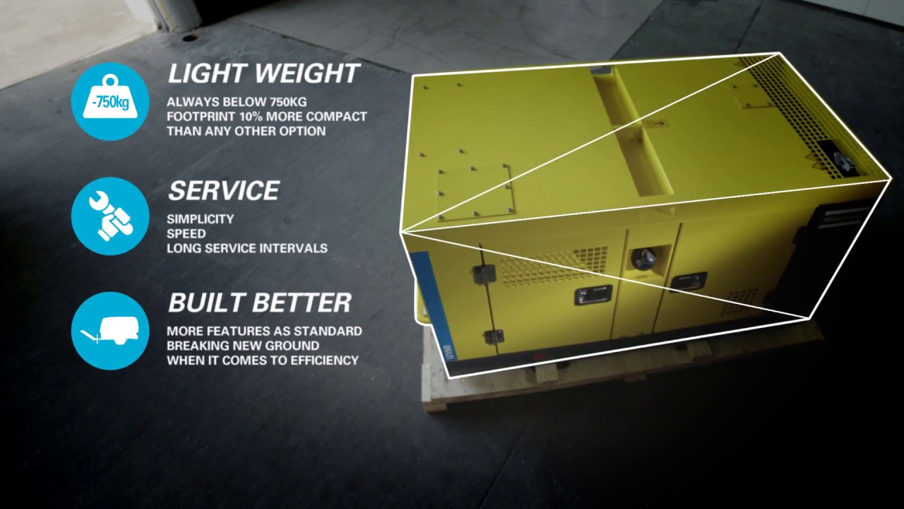 Mobile Utility Compressor -- The New 8 Series - YouTube