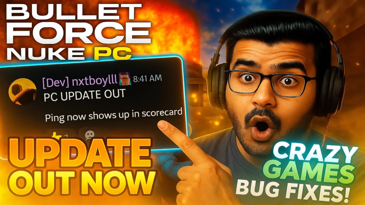 Bullet Force Just Got a BIG Fix! (New PC Update) - YouTube