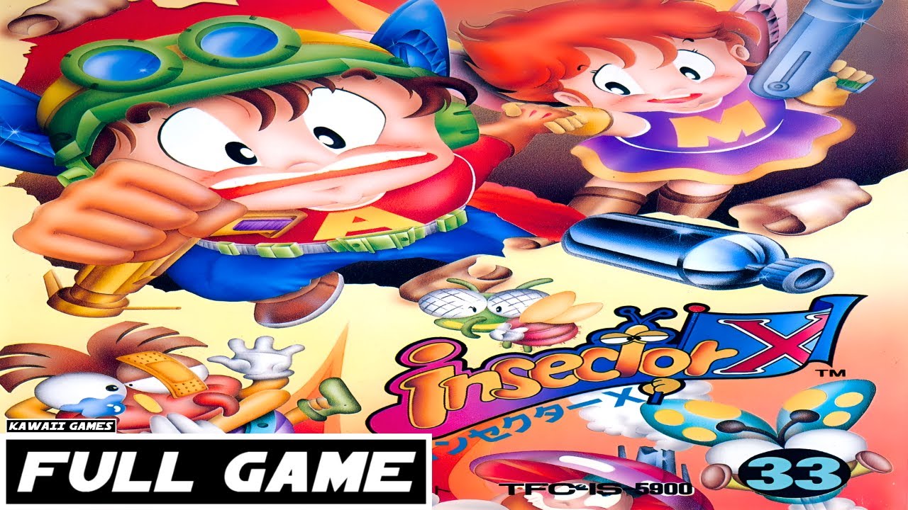 Insector X [NES] Gameplay Walkthrough FULL GAME [4K60ᶠᵖˢ🔴] - YouTube