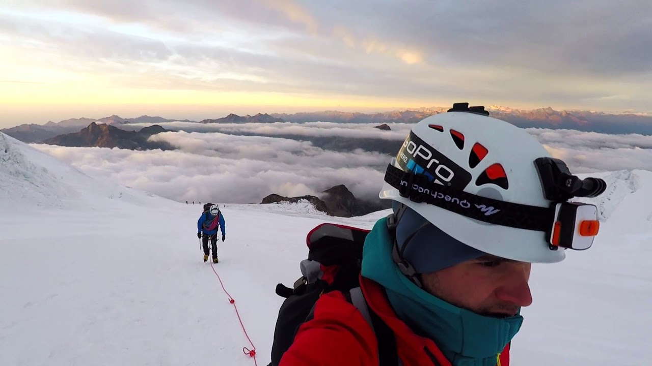 MONTE ROSA - Punta Gnifetti 4554m _ GoPro hero 5 - YouTube
