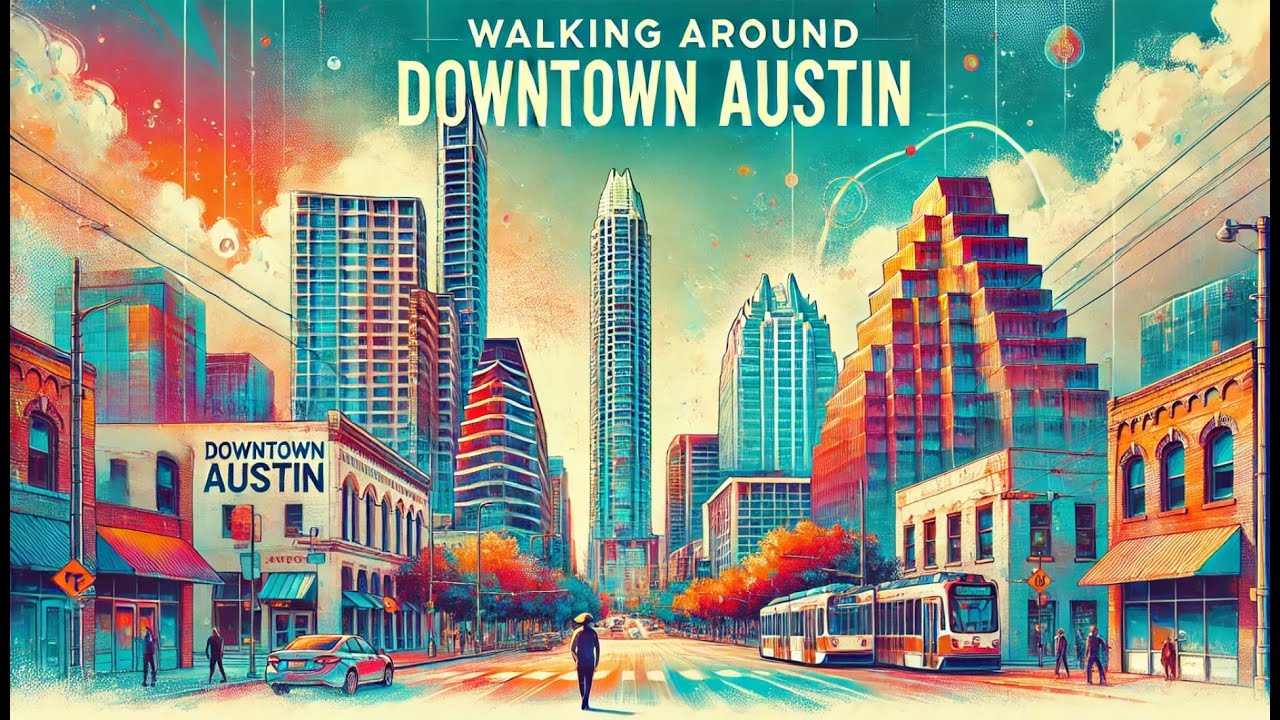 Walk around Downtown Austin 5th and 6th Street - YouTube