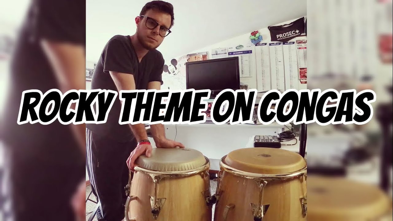 Let's play some congas on Gonna Fly Now (Theme from Rocky) - YouTube