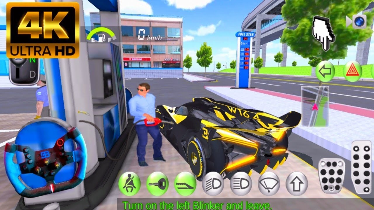 black 3D super micro car simulator Sri Lanka driving sheikh kaneo ...