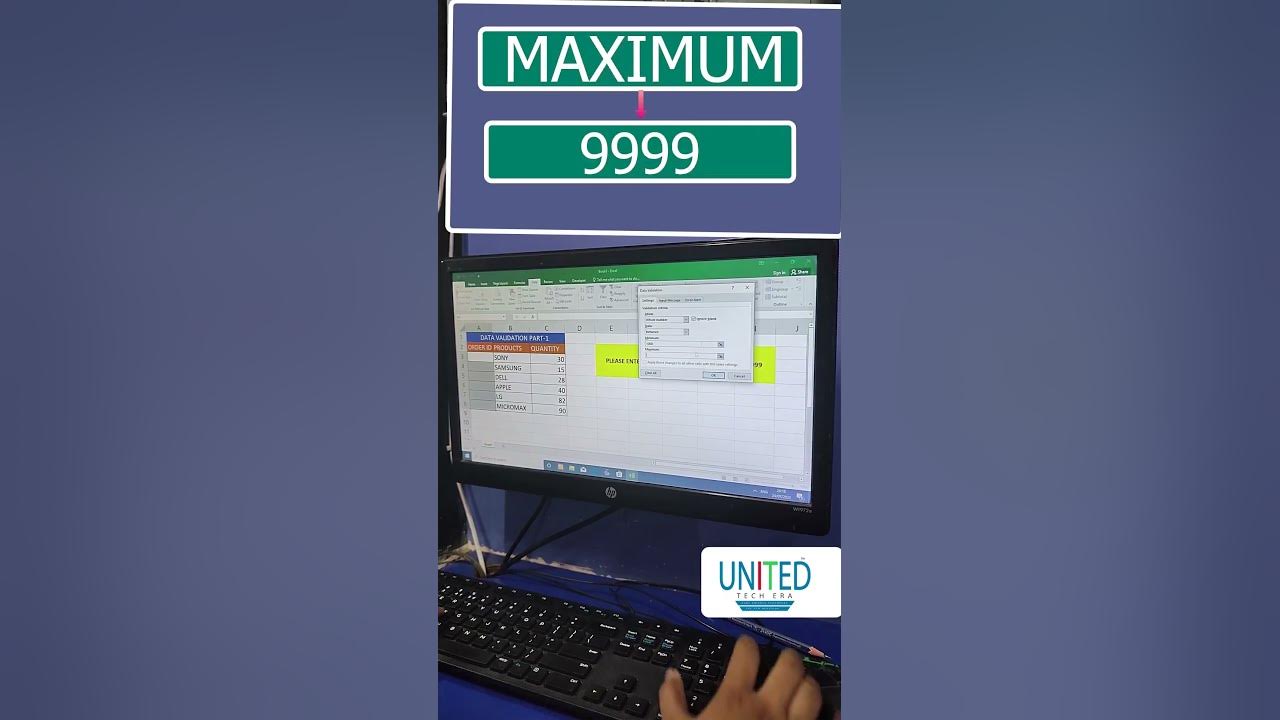 Data Validation Part 1 Excel Hindi Exceltricks Excelcourse