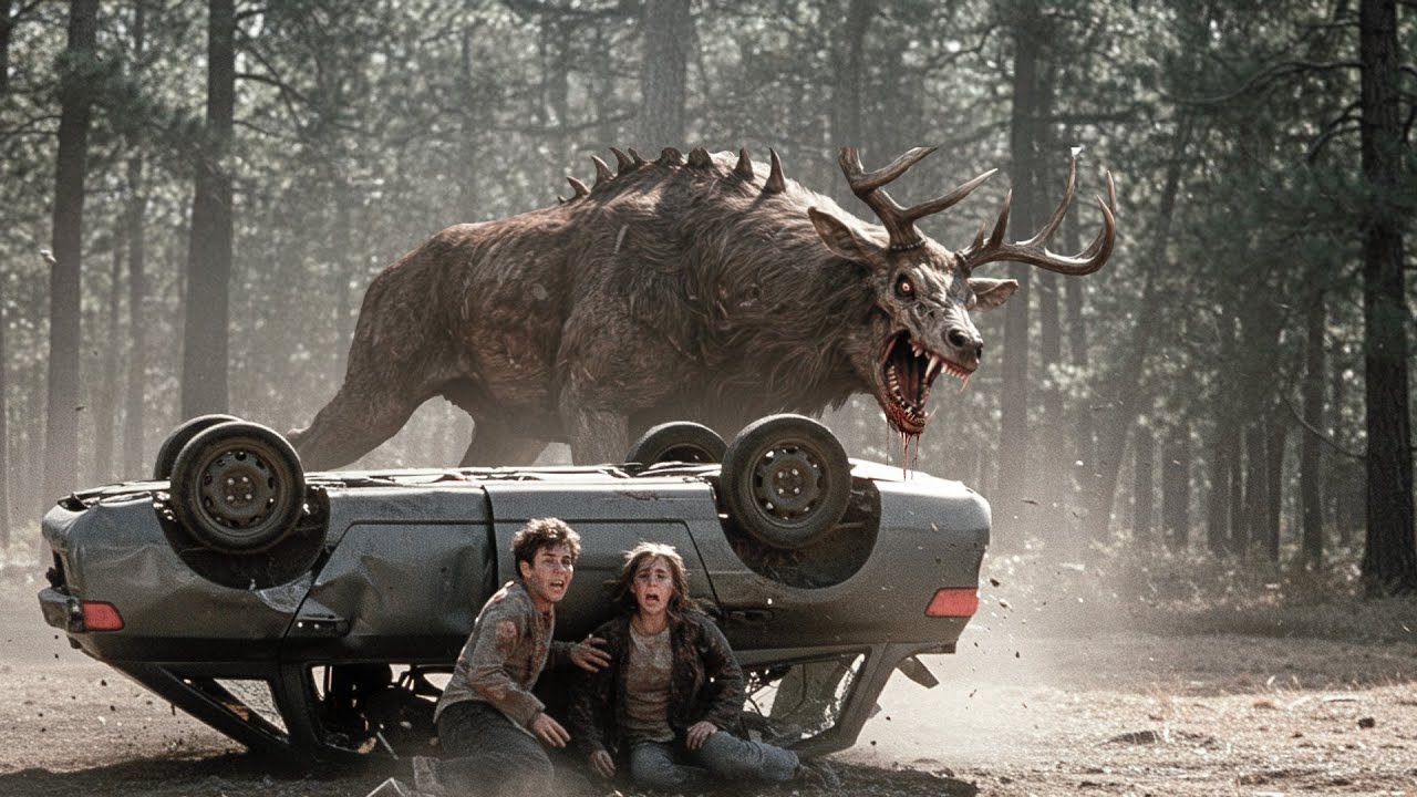 Unstoppable Mutant Creature Appears in a Forest Attacking Everything ...