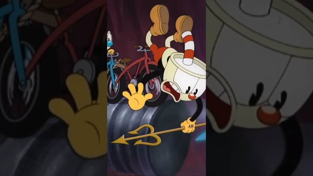 Cuphead falling to his death lol #cupheadshow #cuphead - YouTube