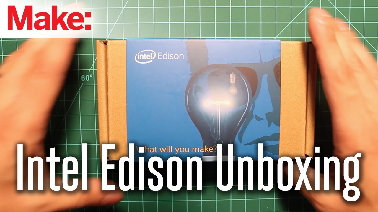Intel Edison Unboxing - YouTube