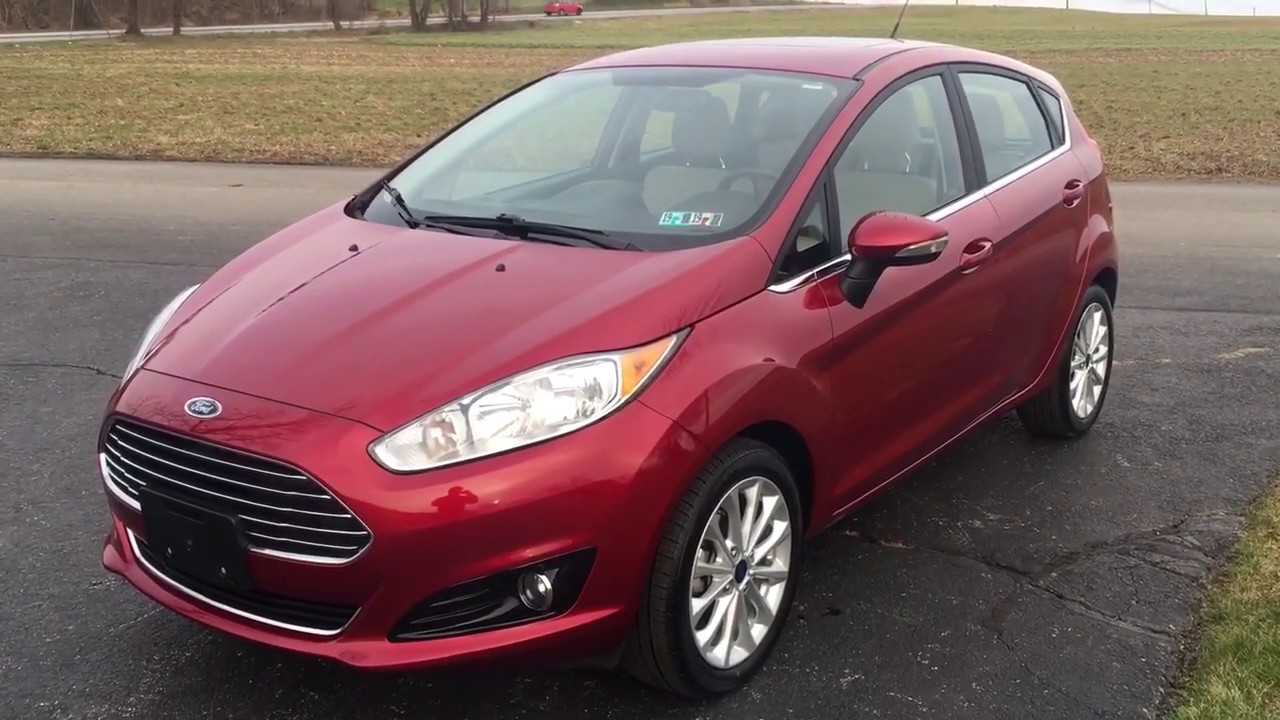 2017 Ford Fiesta Titanium Hatch - YouTube