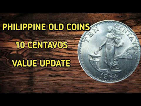 Philippine 10 Centavos Old coins Review - YouTube