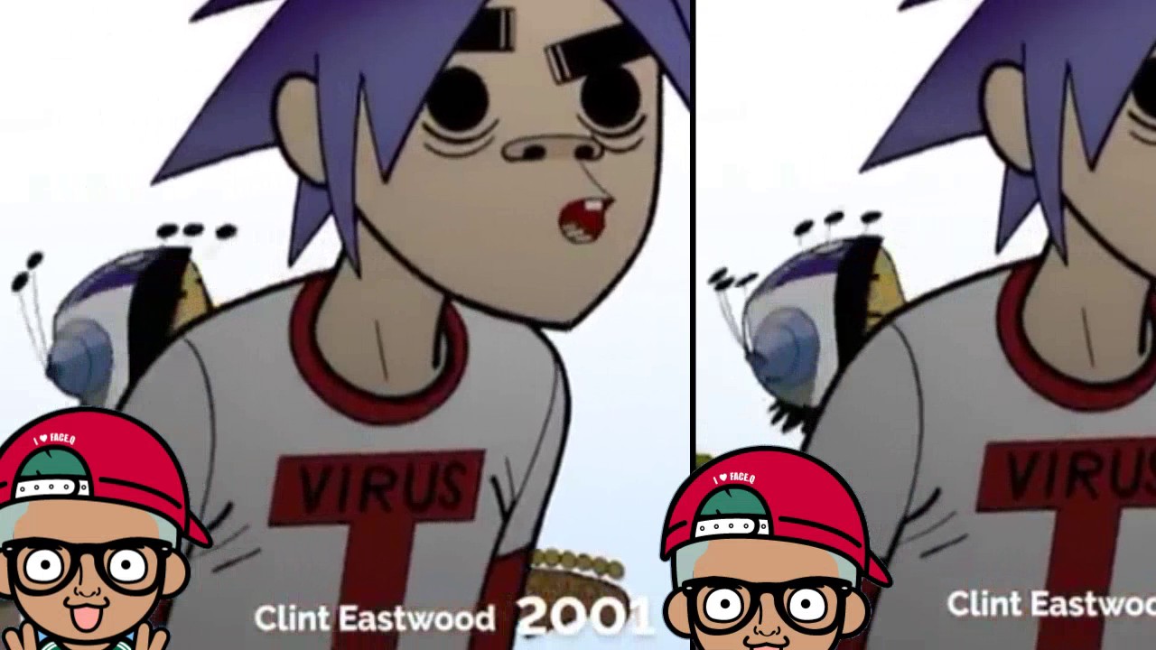 Evolution Gorillaz 2000-2017 - YouTube