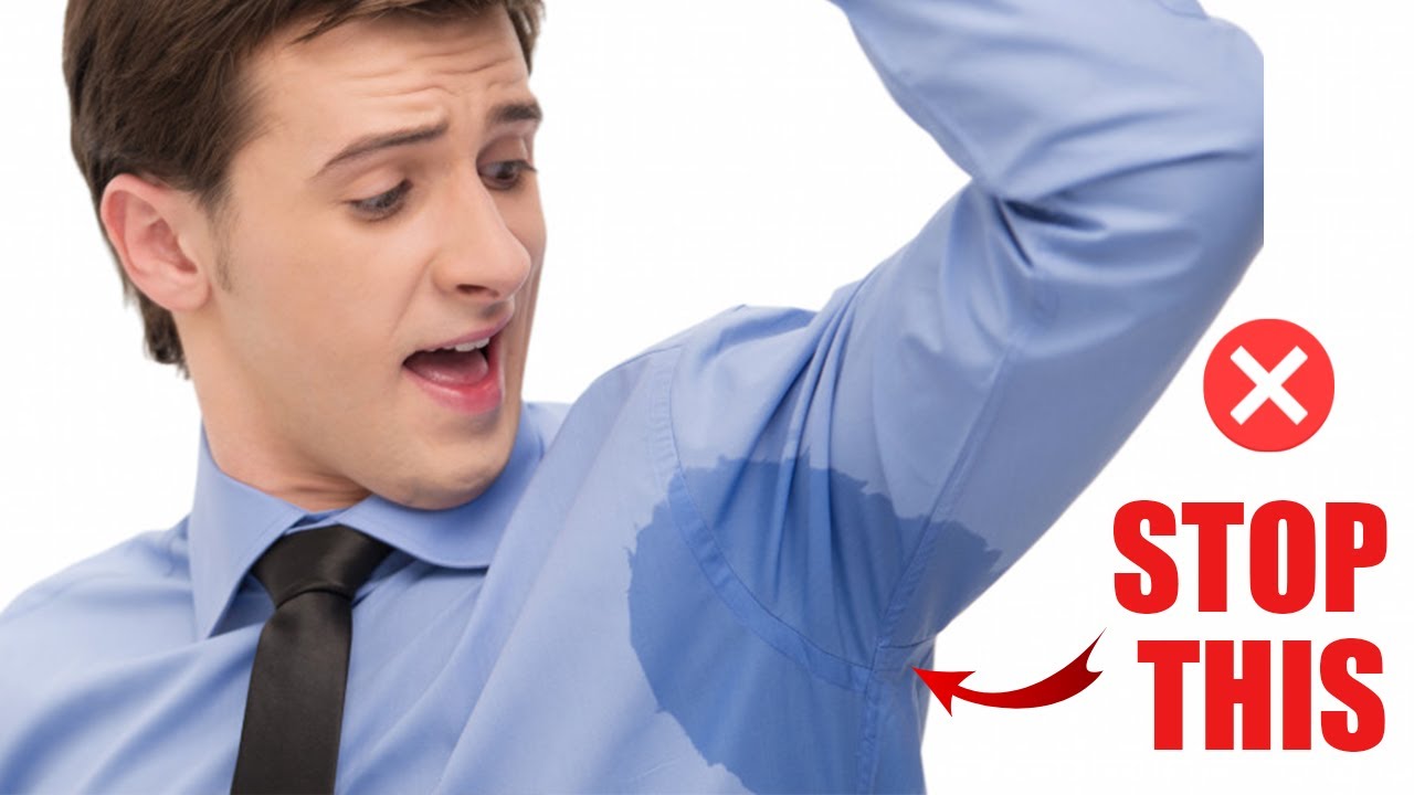 How to Stop Excessive Armpit Sweating - Excessive Perspiration - YouTube