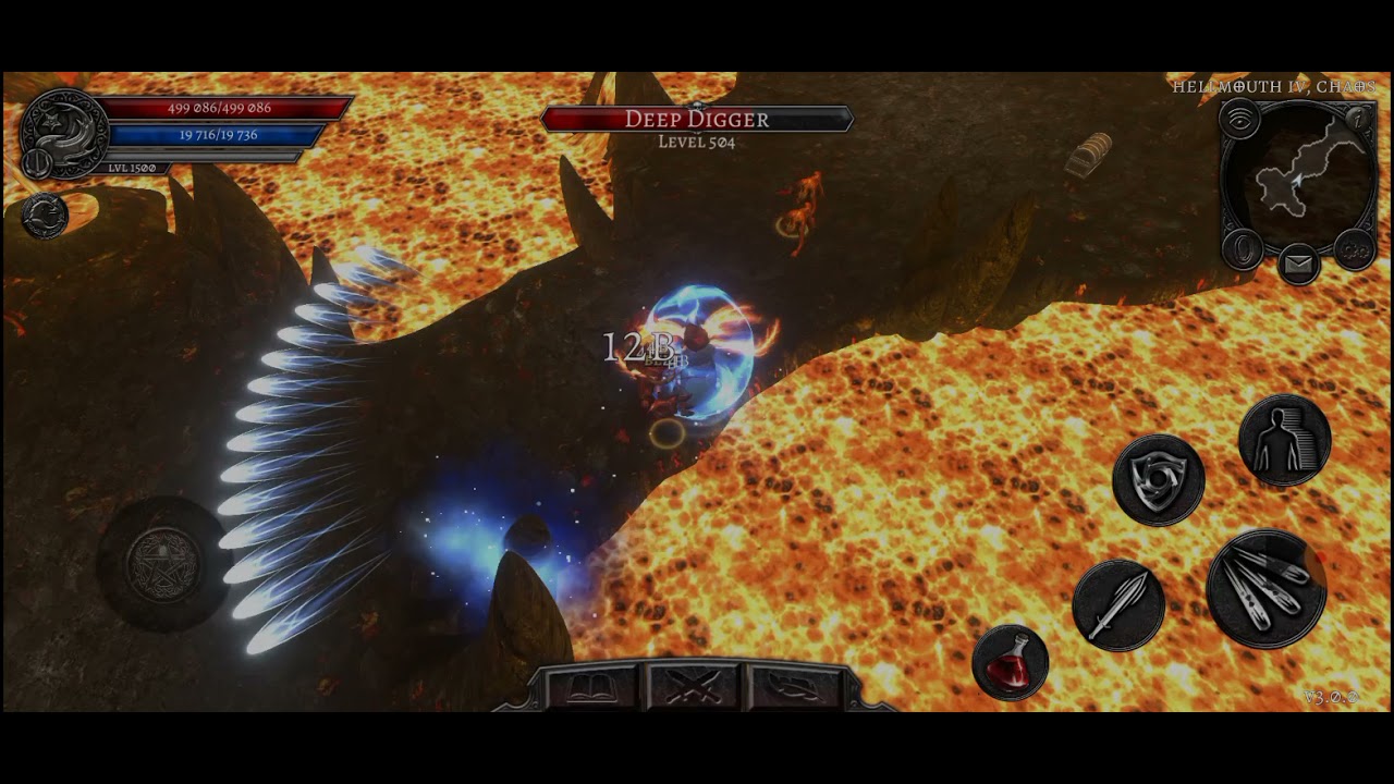 AnimA RPG Mage-Hunter vs. Kraahl on Chaos level - YouTube