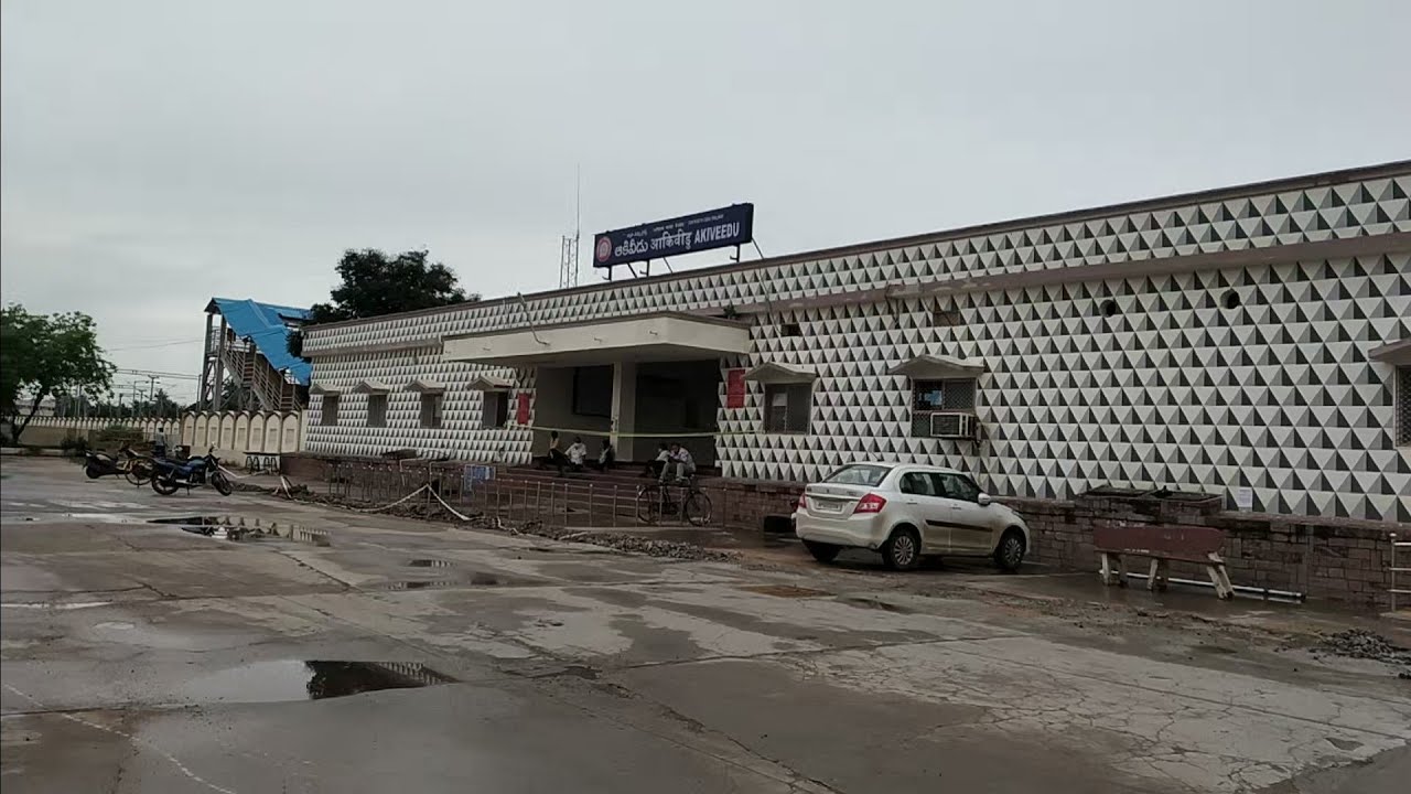 AKIVIDU RAILWAY STATION DEVELOPMENT WORKS 03 - 07 - 2020 - YouTube