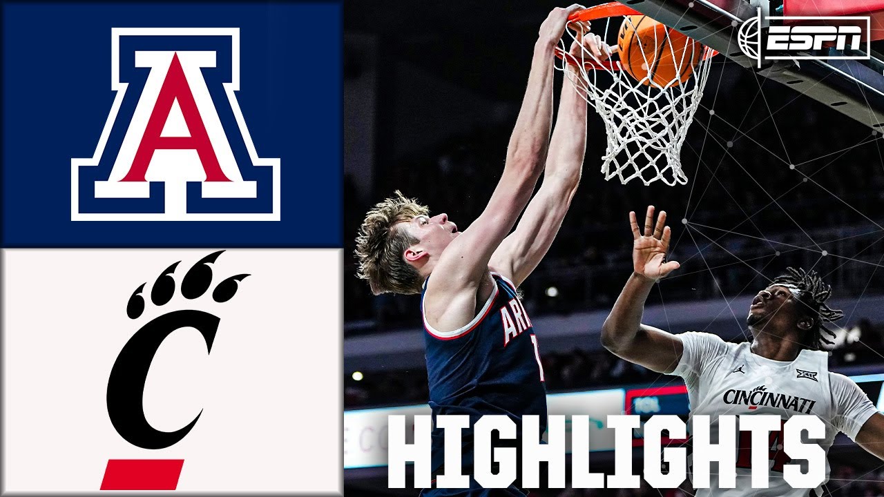 UPSET ALERT 🚨 Arizona Wildcats vs. Cincinnati Bearcats | Full Game ...