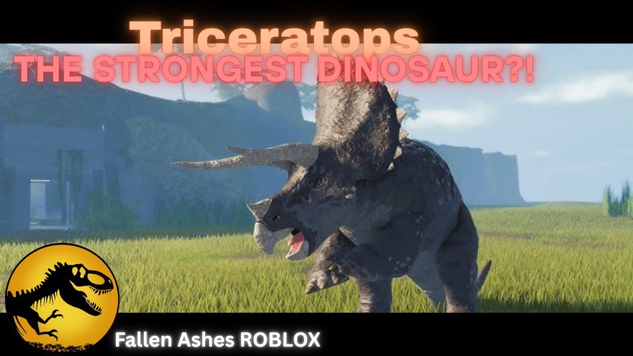 The Apex Destroyer | Fallen Ashes Triceratops - ROBLOX - YouTube