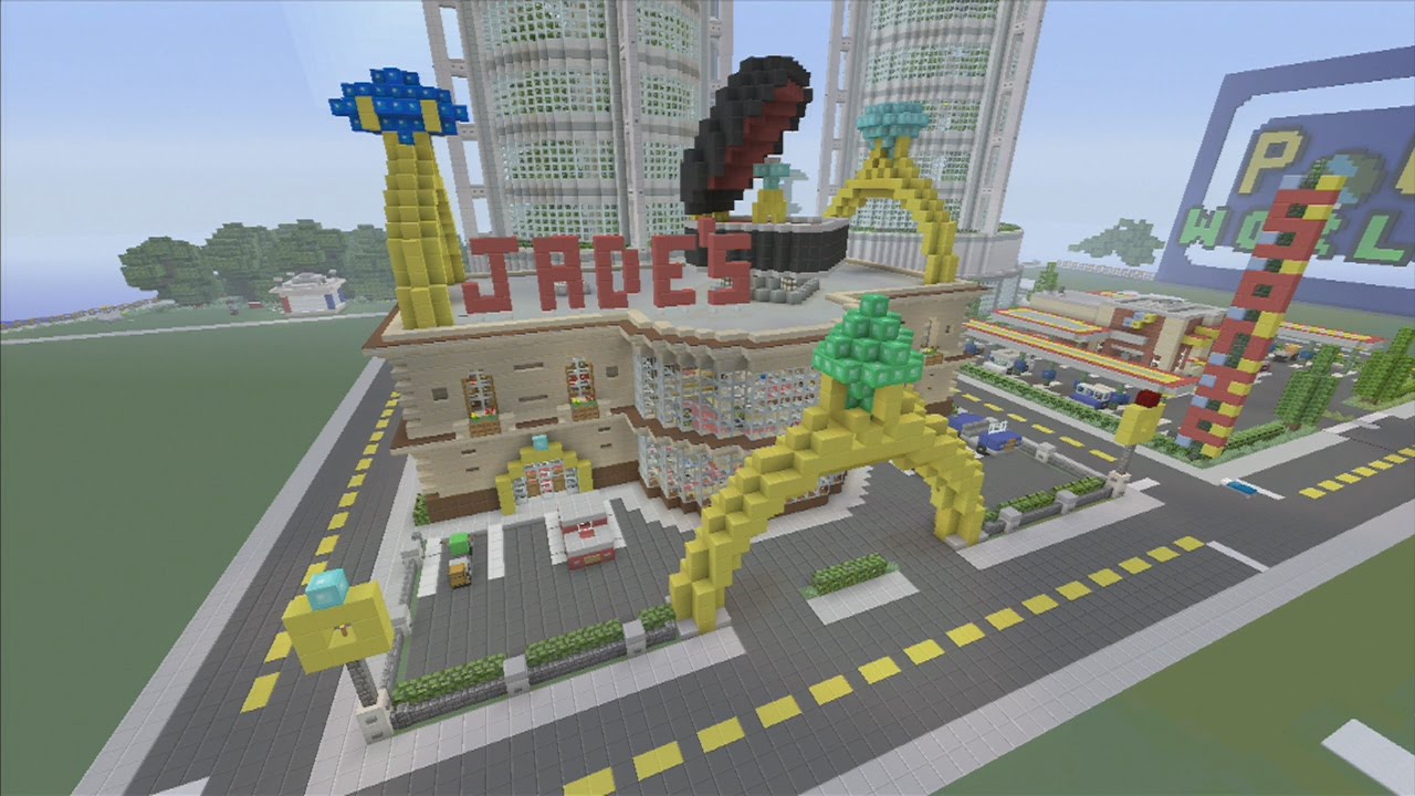 Minecraft xbox Epic Structures: Jade's Jewelry Shop - YouTube