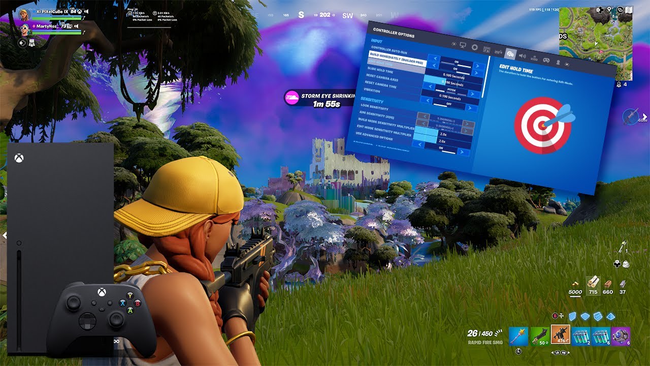 CONSOLE Arena + Best AIMBOT Controller Settings (4K 120FPS) - YouTube