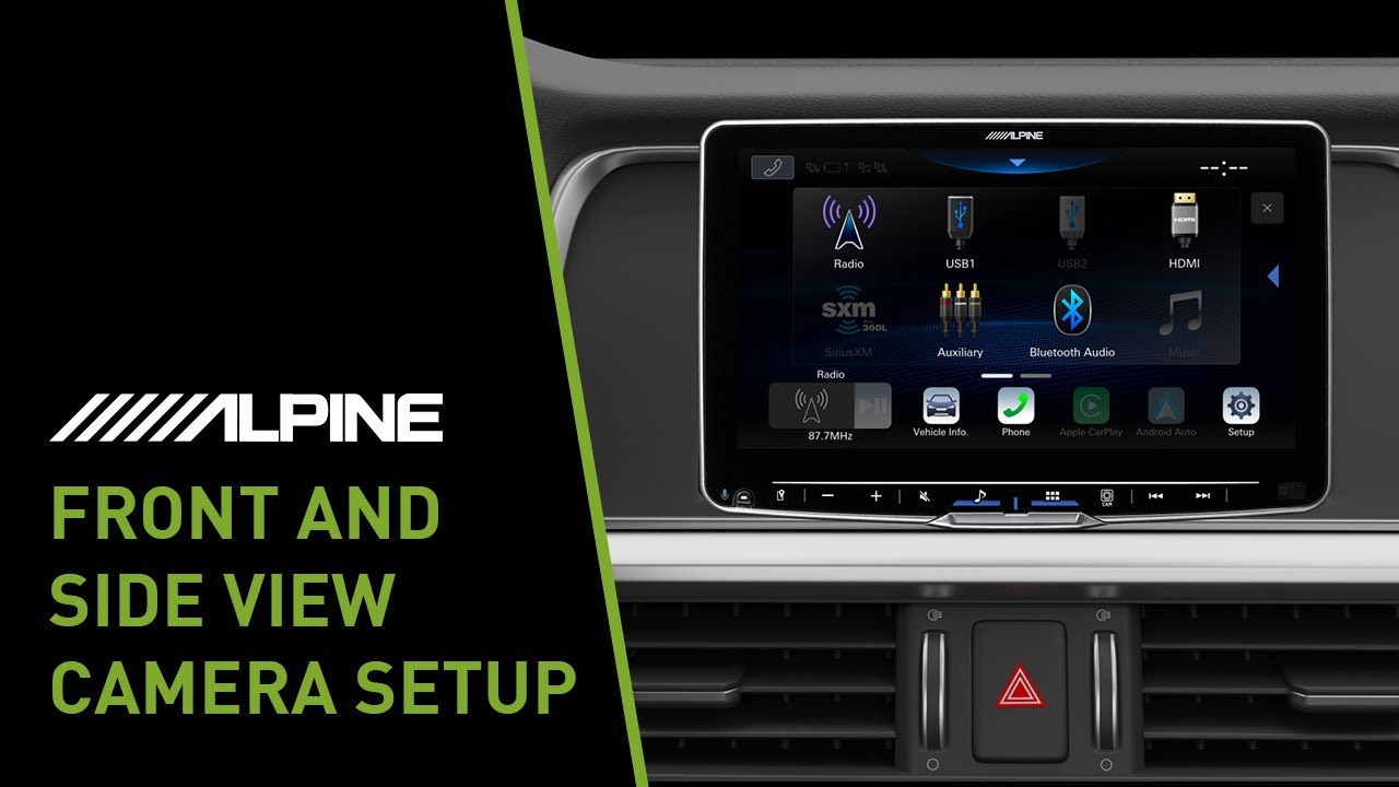 iDatalink Maestro Front and Side View Camera Setup for Alpine Radios ...