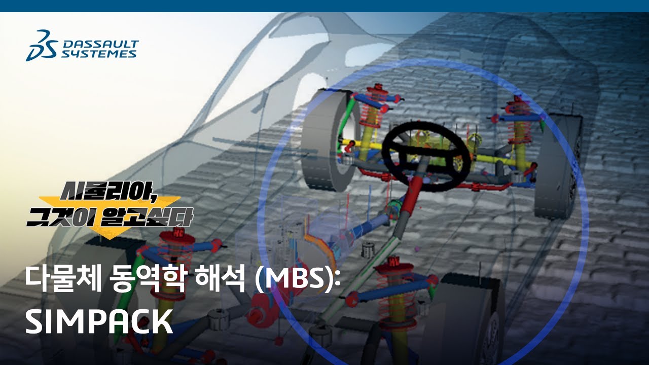 다물체 동역학 해석 (MBS): SIMPACK - YouTube