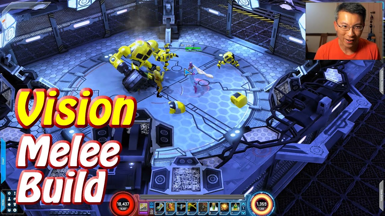 Marvel Heroes Vision Melee Build - YouTube