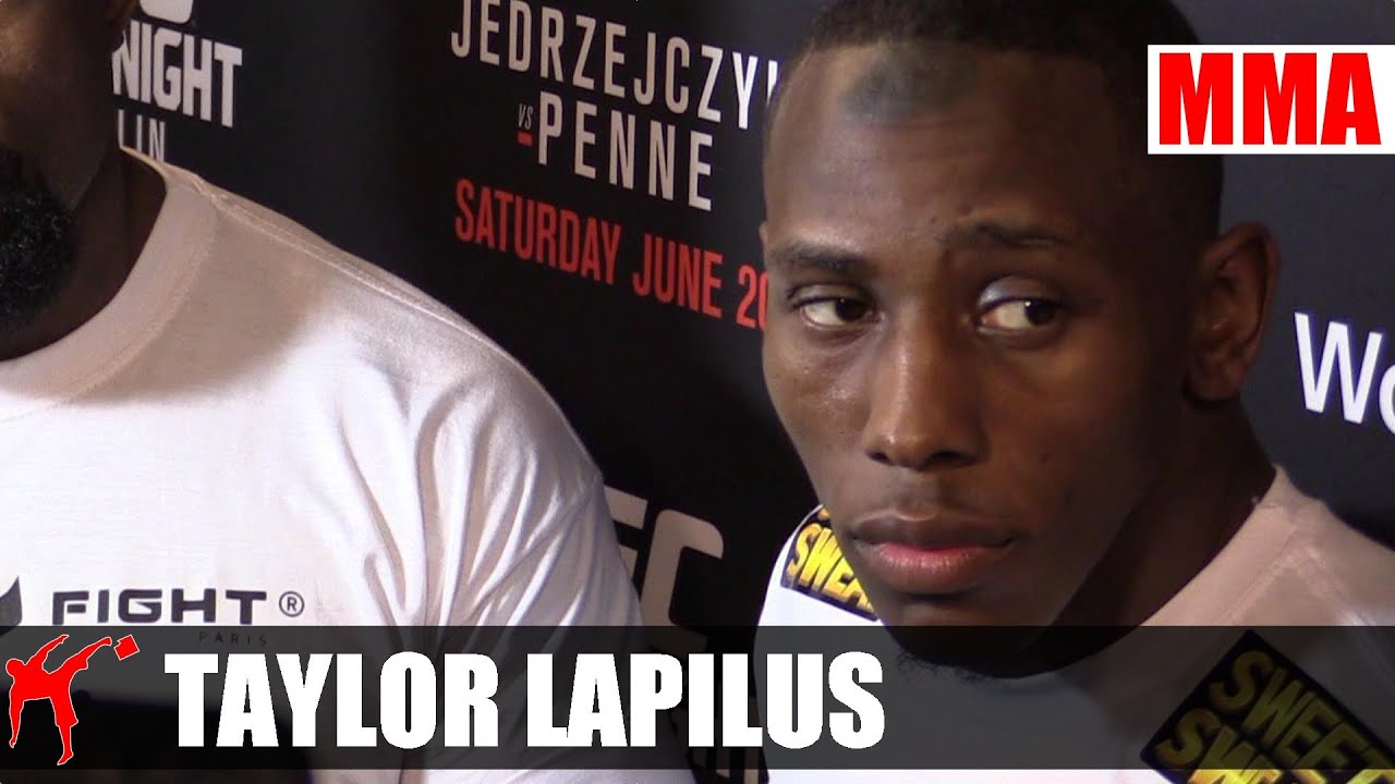 Taylor Lapilus after win on UFC Fight Night 69 in Berlin - YouTube
