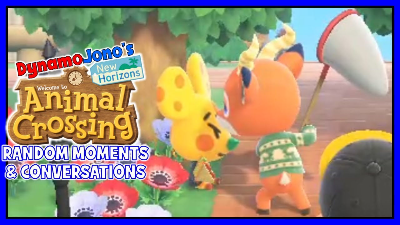 Animal Crossing: New Horizons Random Moments & Conversations #6 - YouTube