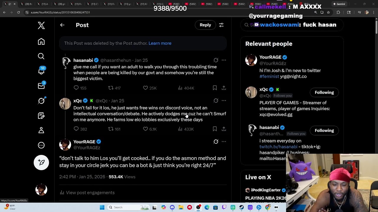 YourRAGE RANTS On the Los Pollos Twitter & ICE Drama *UNCUT* - YouTube