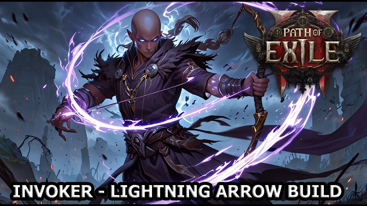 Path of Exile 2 - Invoker - Lightning Arrow - Build Showcase - YouTube
